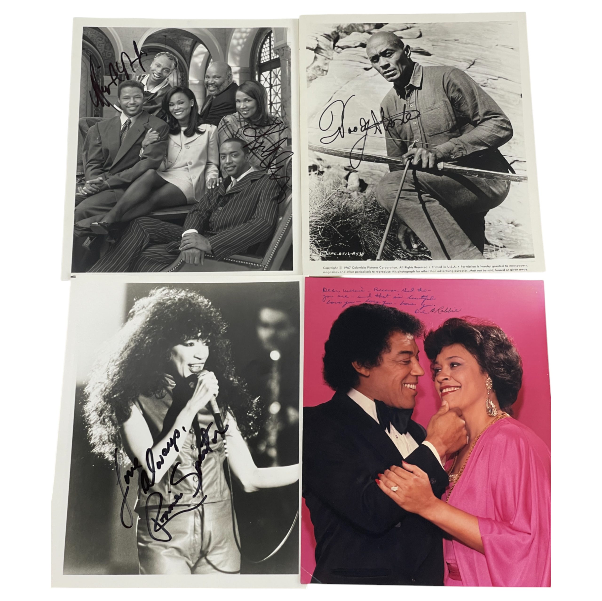Hollywood Actor Musician Autographed Signed Photo Collection Celebrity ...